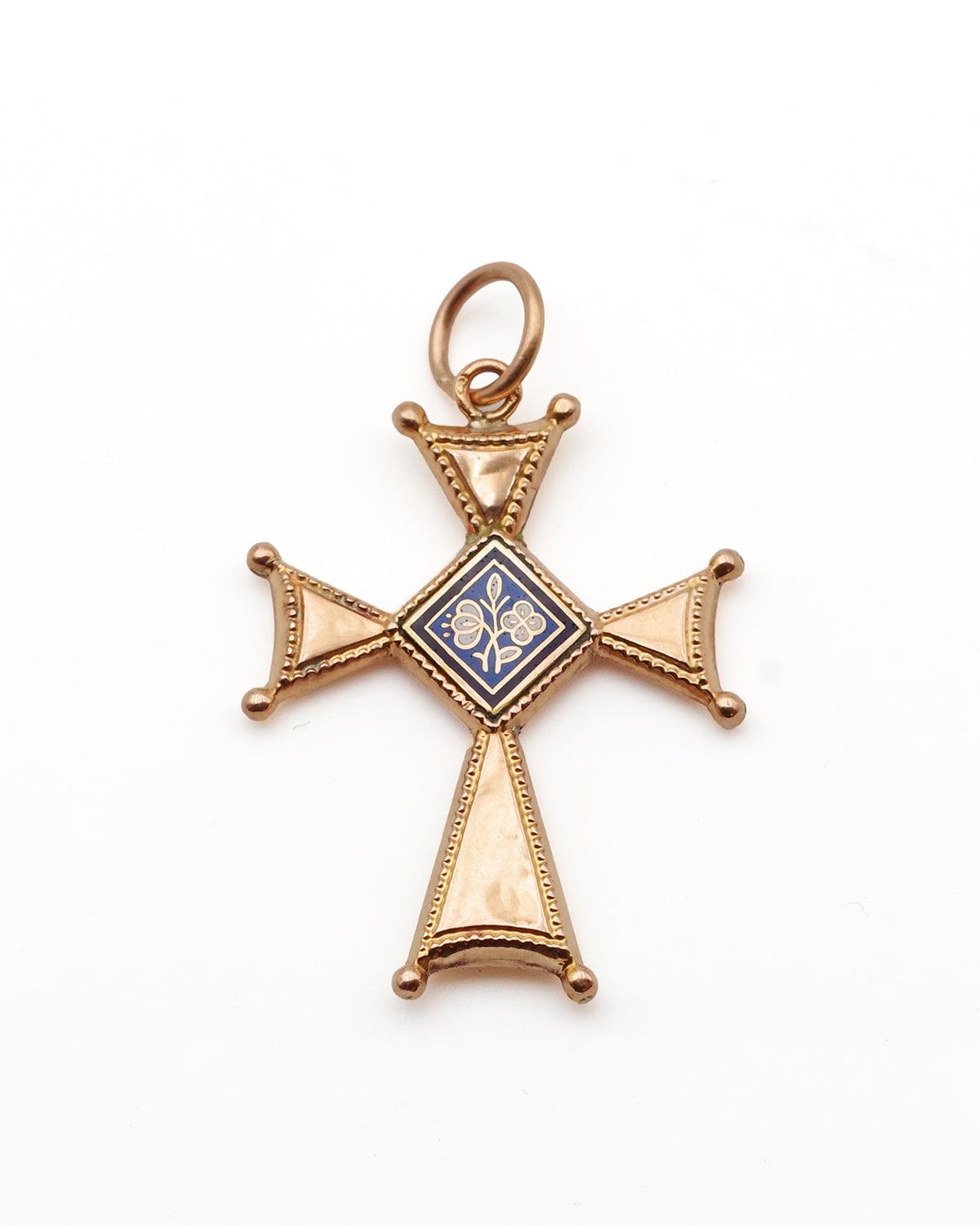 Victorian Savoy cross pendant